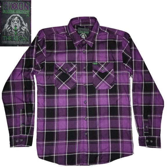 DIXXON | Shirts | Dixxon Flannel Shirt The Regan Shirt Button Down ...
